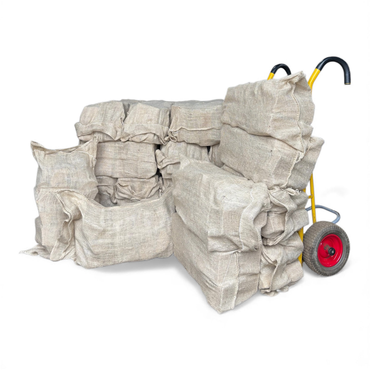 Trial Pack: 5 x Handy Hessian Sacks of Kiln-Dried Hardwood Logs ...